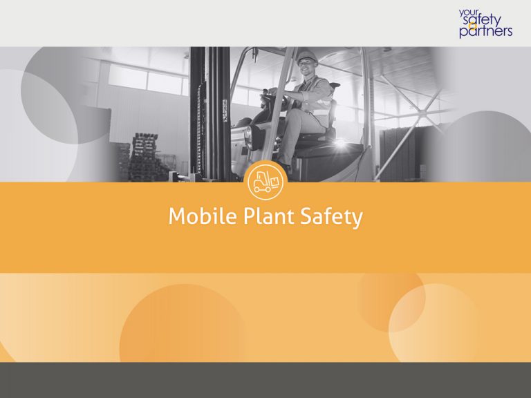 Mobile plant safety in the workplace online course – Learntrac